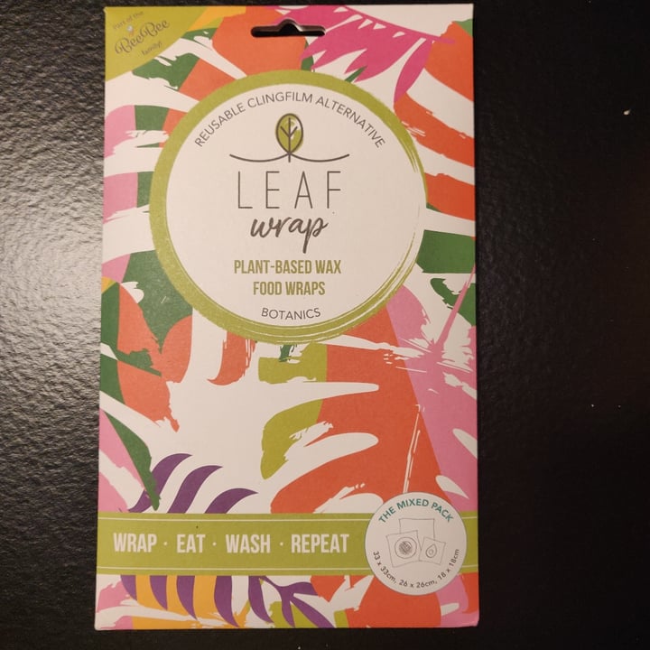 Leaf Wrap Plant based wax food wraps Review | abillion