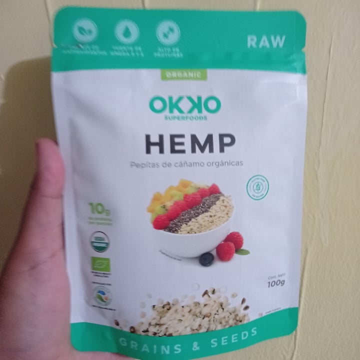 Okko Super Foods Semilla De Cañamo (Hemp) Review | abillion