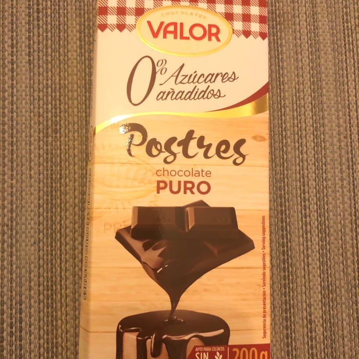 Valor Chocolate puro postres Sin Azucar Review | abillion