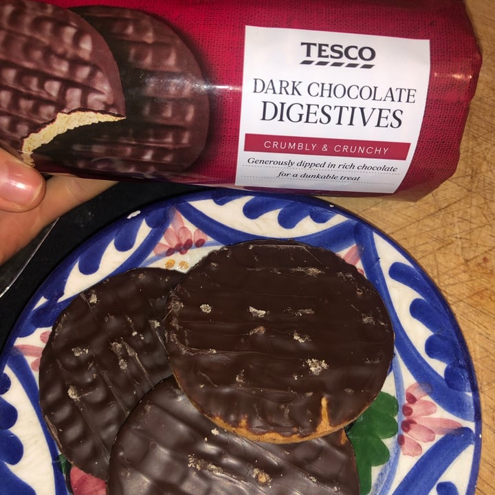 Tesco Dark Chocolate Digestives Review | abillion