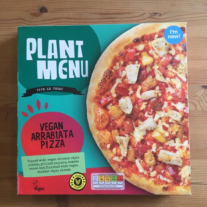 Plant Menu Arrabiata Pizza Review | abillion