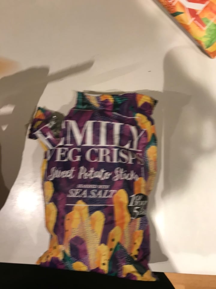 Emily Snacks Veg Crisps Sweet Potato Sticks Sea Salt Review | abillion