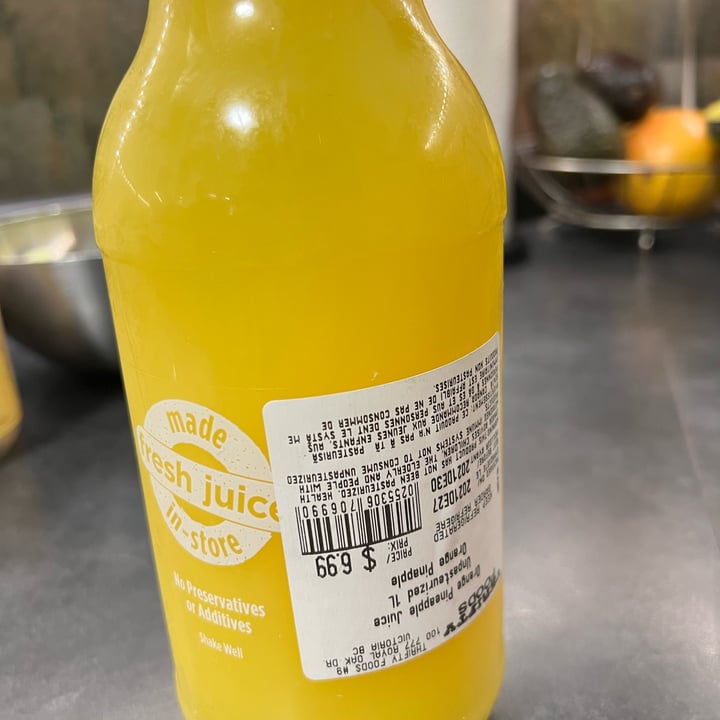 Thrifty Foods Unpasteurized Orange Pineapple Juice Review Abillion Thrifty Foods Unpasteurized Orange Pineapple Juice Review Abillion