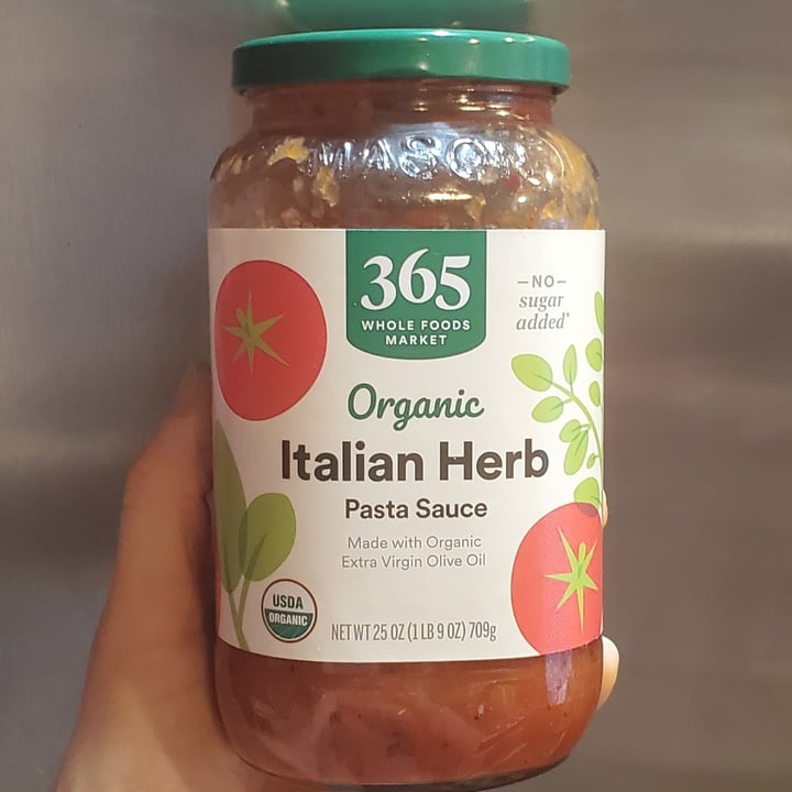 365 Whole Foods Market Organic Italian herb pasta sauce Review | abillion