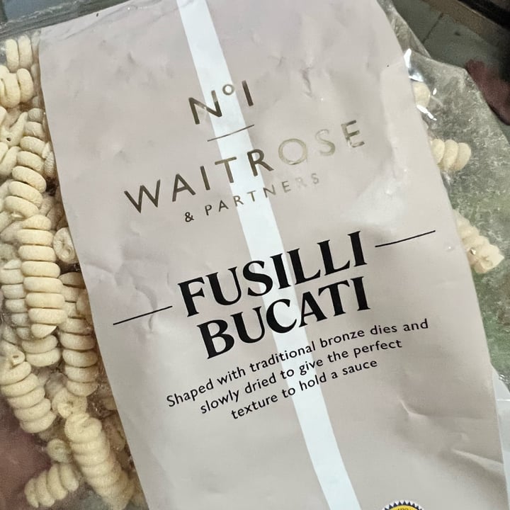 Waitrose Fusilli bucati Review | abillion