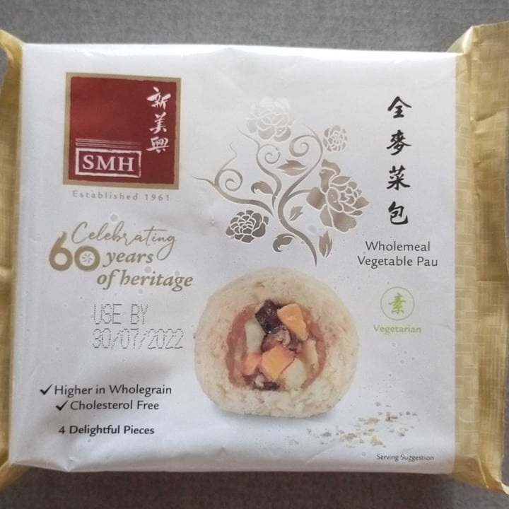 SMH Wholemeal Vegetable Pau Review | abillion