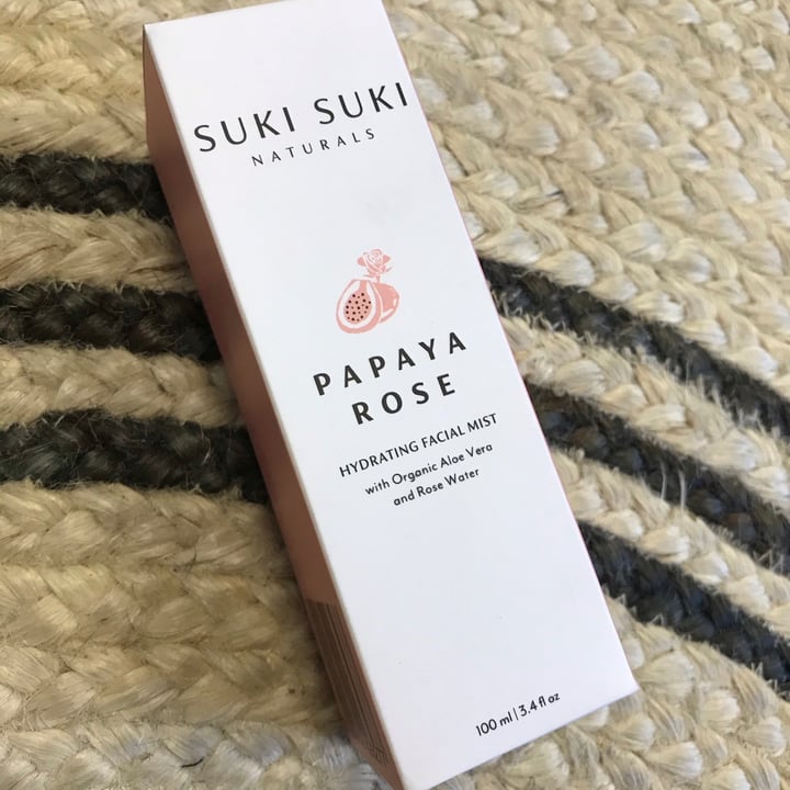 Suki Suki Naturals Papaya Rose Hydrating Facial Mist Reviews | abillion
