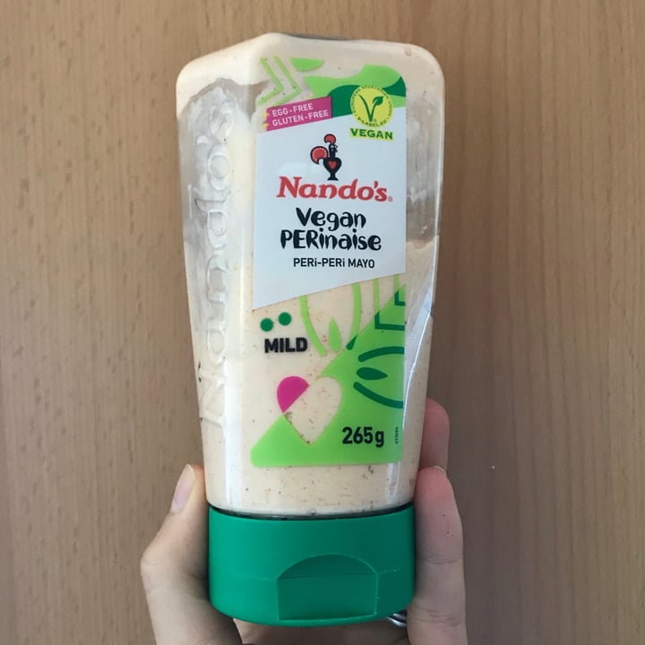 Nando's Vegan Perinaise Peri-Peri Mayo (Mild) Review | abillion