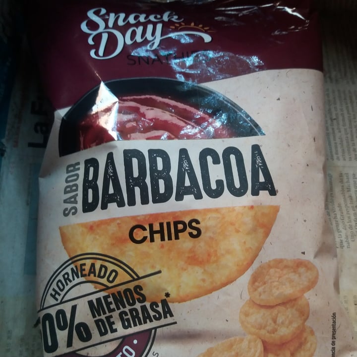 Snack Day Chips sabor barbacoa Review | abillion
