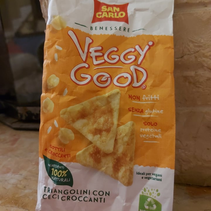 SAN CARLO Benessere Veggy Good Triangolini con ceci croccanti Review ...