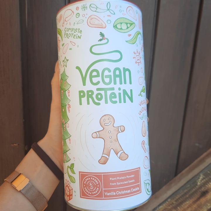 Alpha Foods Protein powder-Vanilla Christmas Cookie Review | abillion