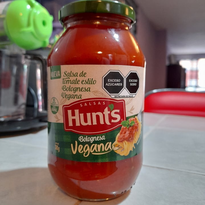 Hunt's Boloñesa vegana Review | abillion