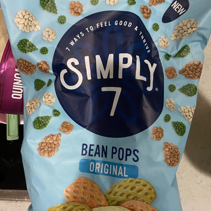 Simply 7 Snacks Bean Pops Original Review | abillion