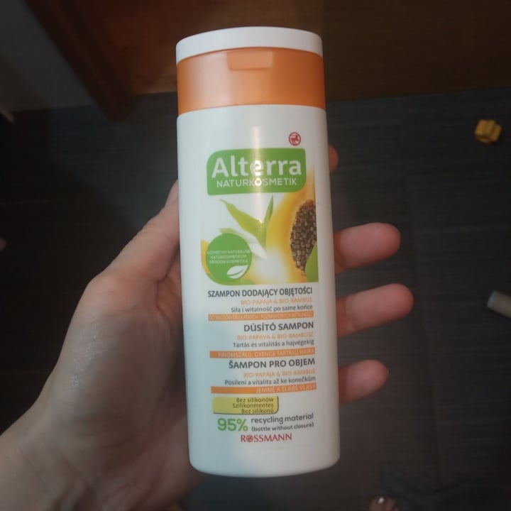 Alterra Papaya volumizing shampoo Review | abillion