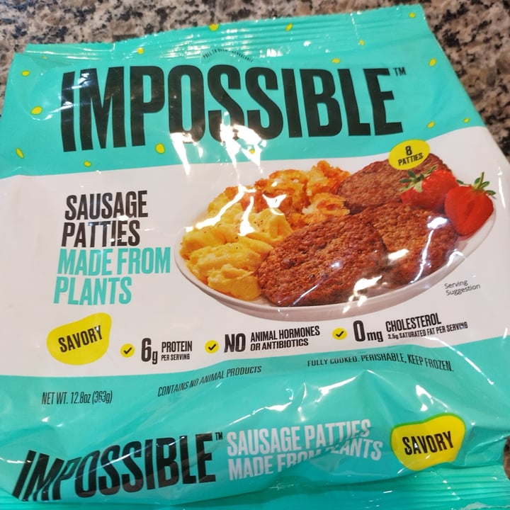 Impossible Foods Savory Sausage Patties Review | abillion