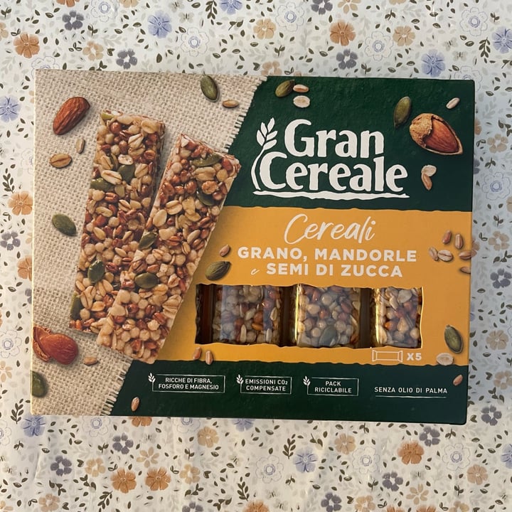 Gran Cereale Barrette Cereali , Grano ,Mandorle e semi di zucca Review ...