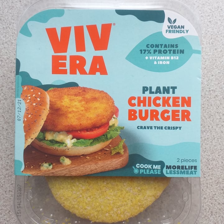 Vivera Crispy chicken burgers Review | abillion