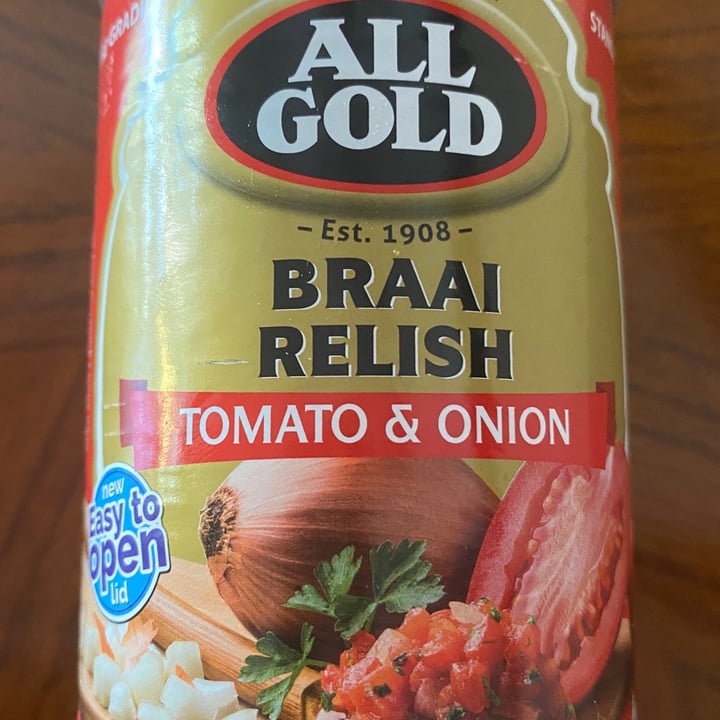 Pick n Pay All gold Tomato & Onion Braai Relish Review | abillion