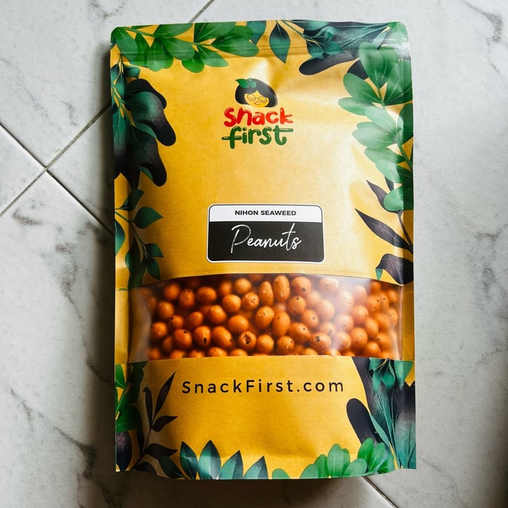 Snack First Nihon Seaweed Peanuts Review | abillion