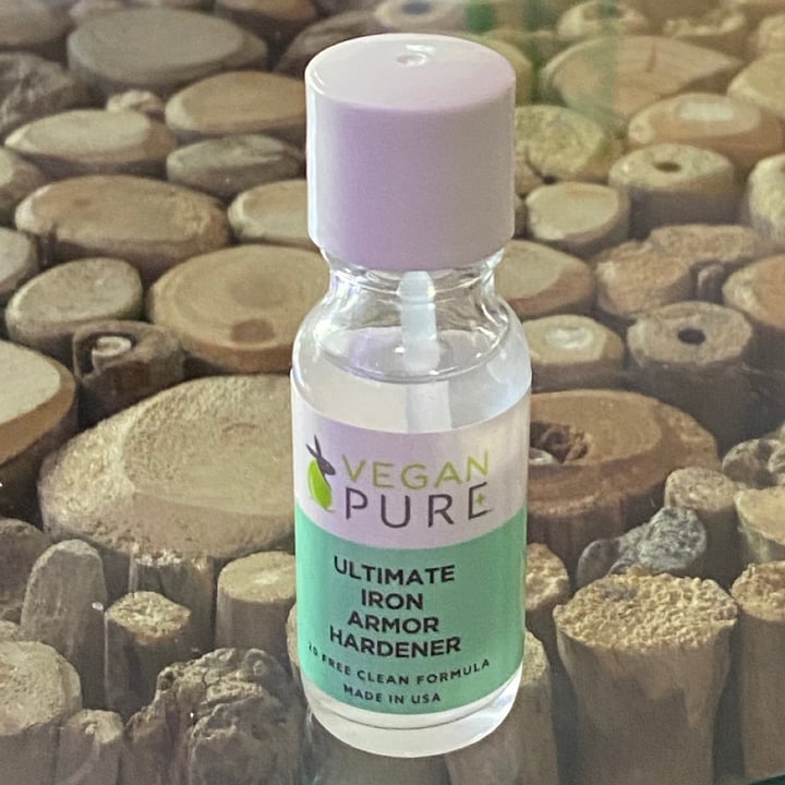 VEGAN PURE beauty Ultimate Iron Armor Hardener Review | abillion