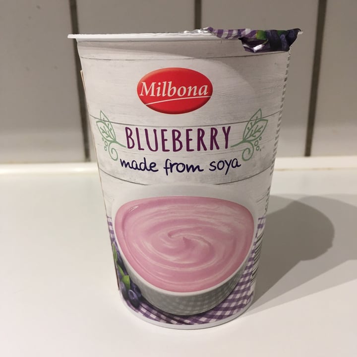 Milbona Blåbær soja yoghurt Review | abillion
