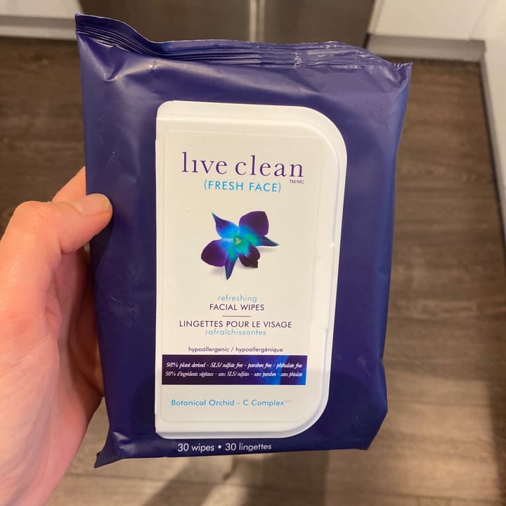 Live Clean facial wipes Review | abillion