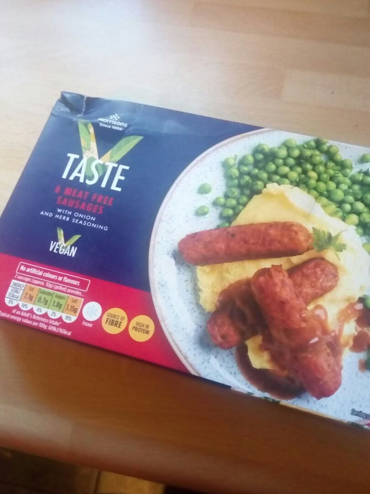 Morrisons Meat Free Frozen Sausages Review | abillion