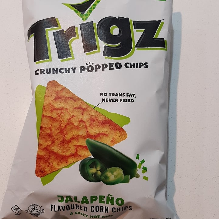 Trigz Jalapeño popped chips Review | abillion