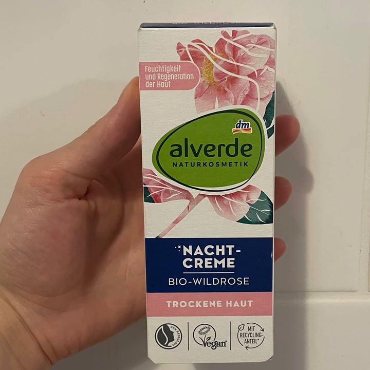 Alverde Naturkosmetik Nacht Creme Bio-Wildrose Review | abillion