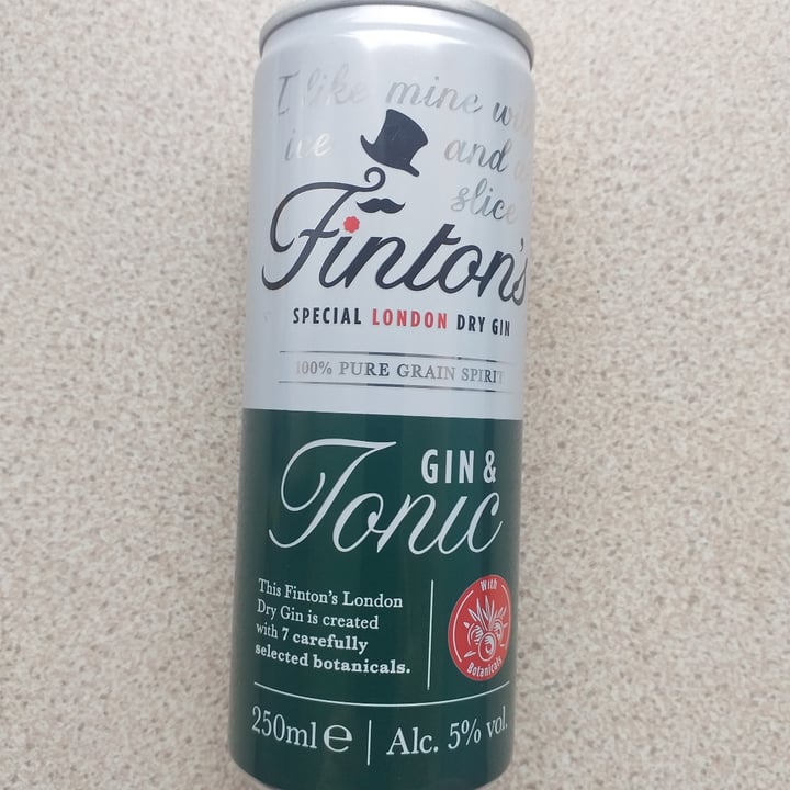 Finton's Gin & Diet Tonic Review | abillion