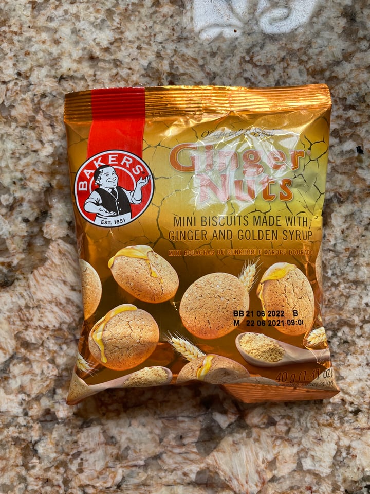 Bakers Mini Ginger Nuts Biscuits Review | abillion