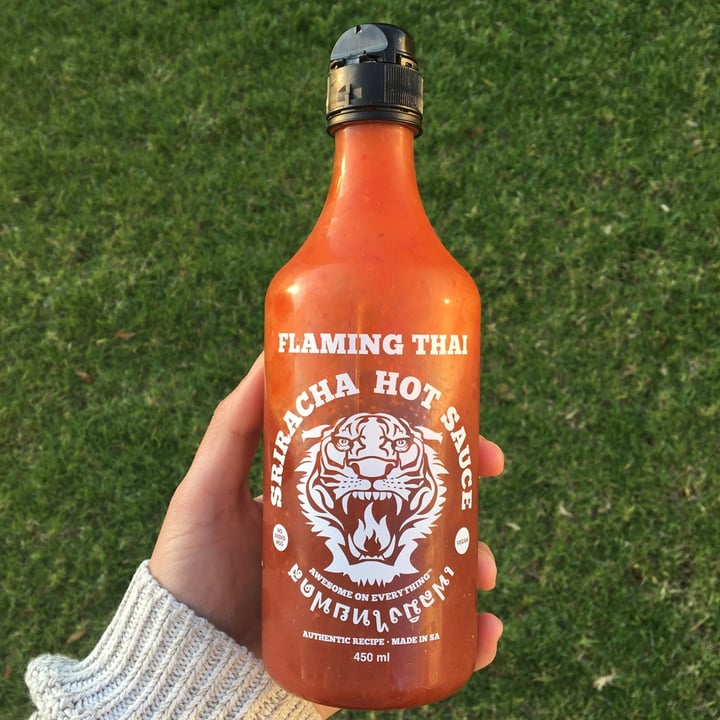 Flaming Thai Sriracha hot sauce Review | abillion
