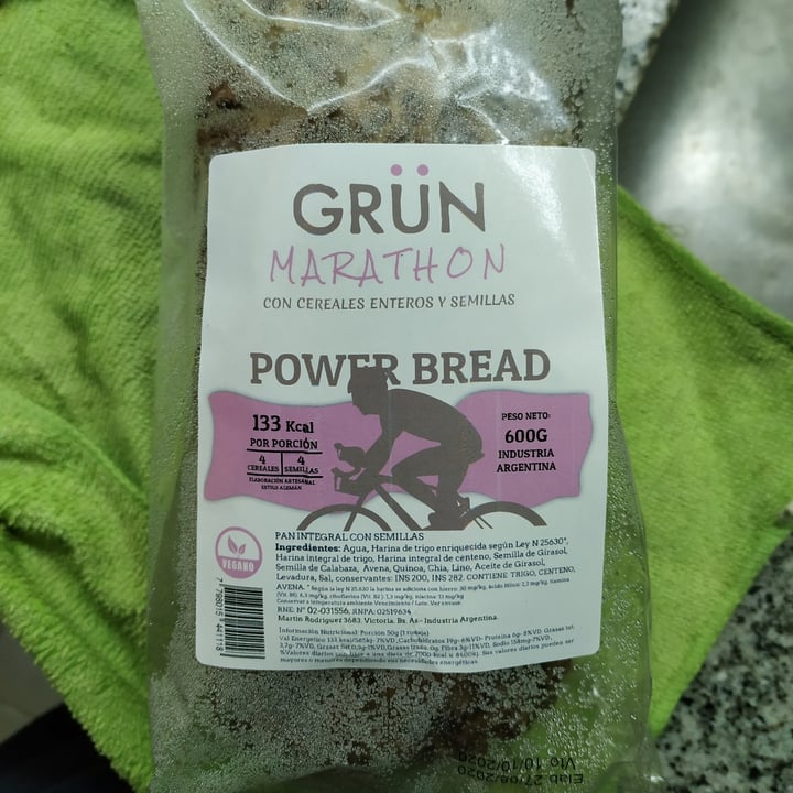 Grün Orgánico Marathon Power Bread Review | abillion