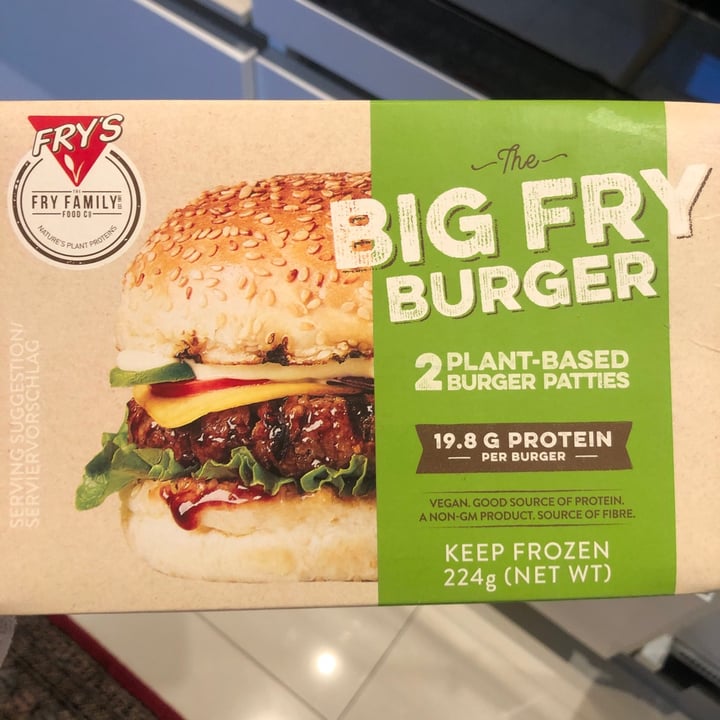 Fry's Family Food Co The Big Fry Burger Review | abillion