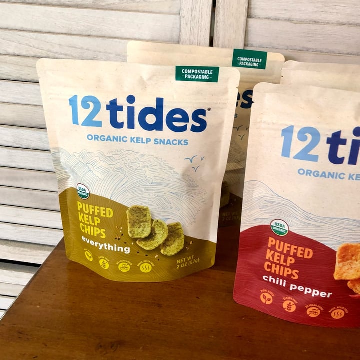 12 Tides Puffed Kelp Chips - Everything Review | abillion