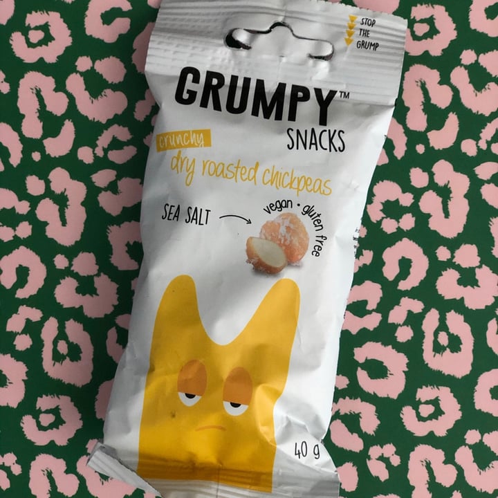 Grumpy Snacks Dry Roasted Chickpea - Sea Salt Review | abillion