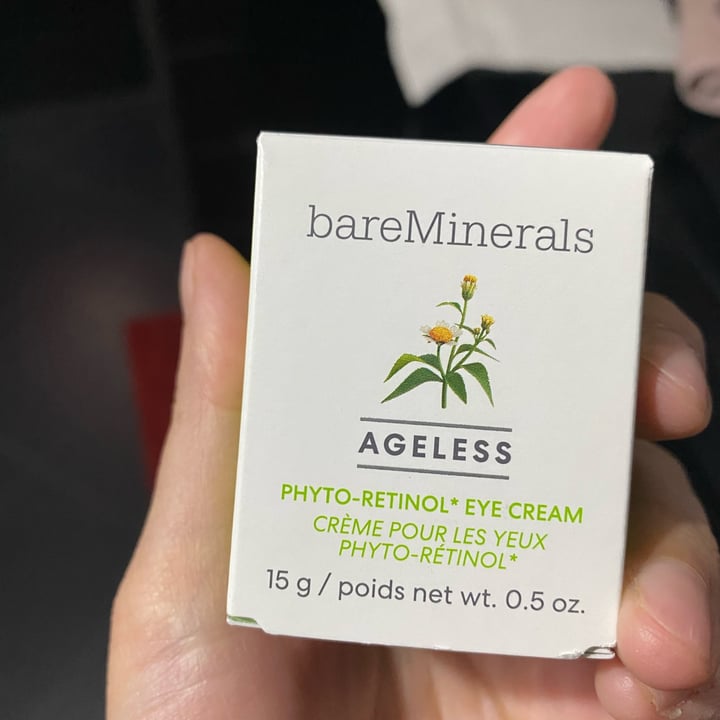 bareMinerals Ageless eye cream Review | abillion