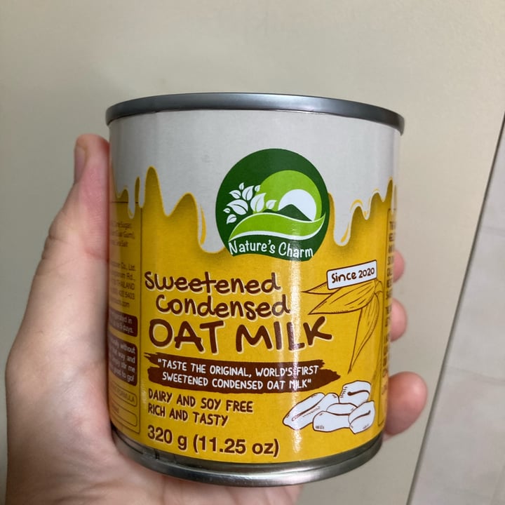 Nature's Charm Sweetened condensed oat milk Review | abillion