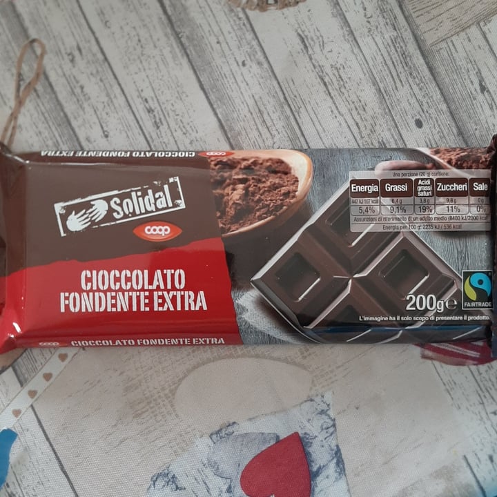 Solidal coop Cioccolato Fondente Extra Review | abillion