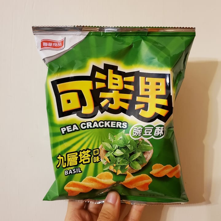 可乐果 Pea Crackers (Basil Flavor) Review | abillion