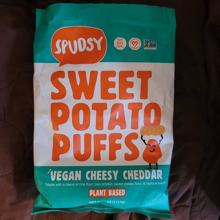 spudsy Vegan Cheesy Cheddar Sweet Potato Puffs Review | abillion