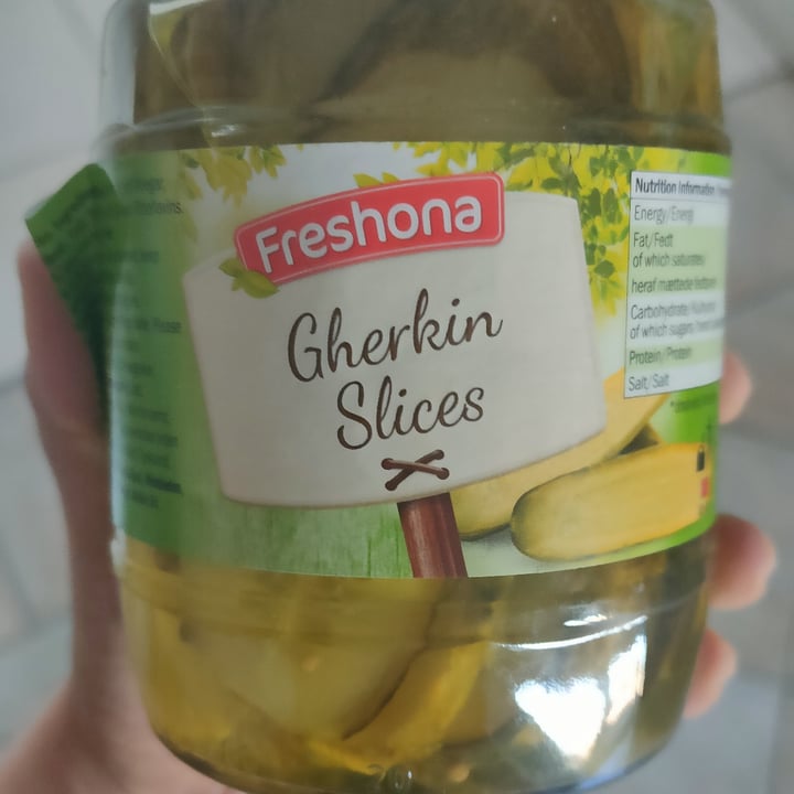 Freshona gherkins slices Review | abillion