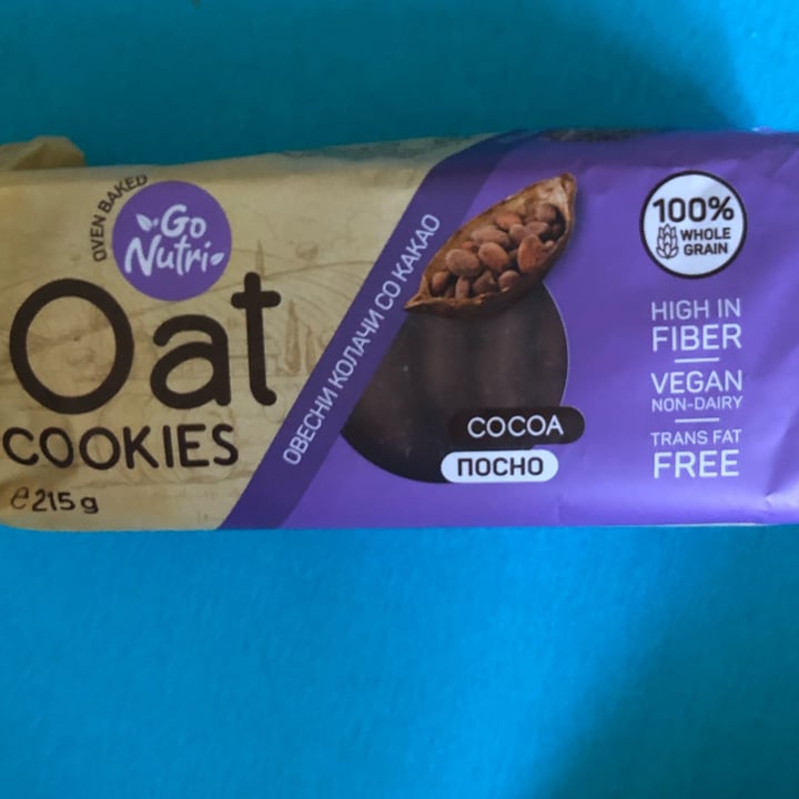go nutri oat cookies with cocoa Review | abillion
