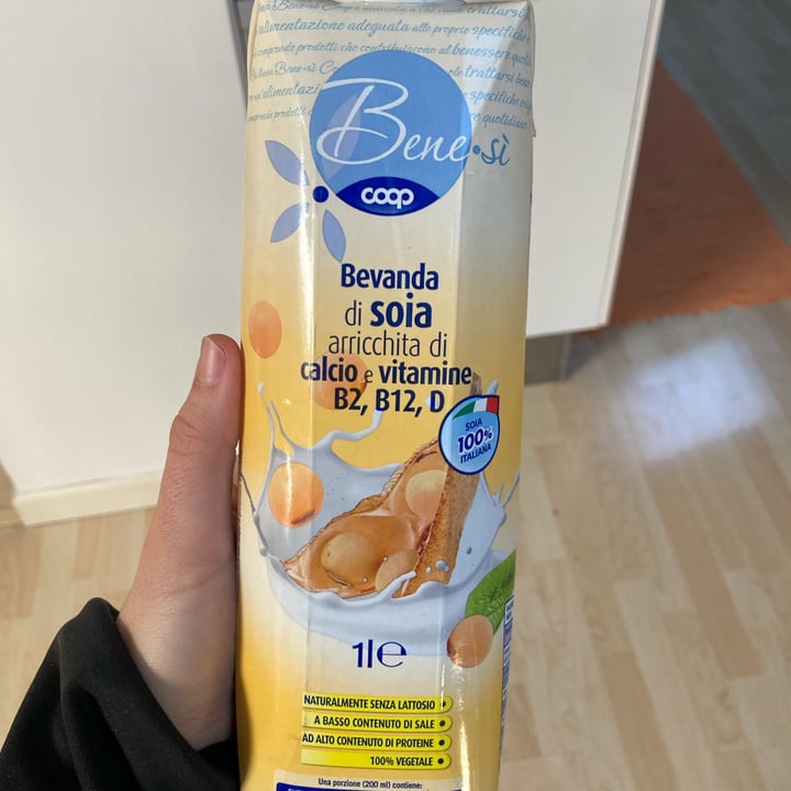 Bene.Si coop Bevanda alla soia arricchita di calcio e vitamine B2, B12 ...