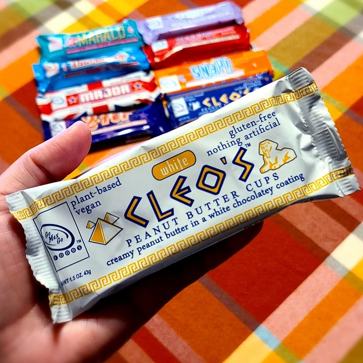 Go Max Go Foods Cleo's White Peanut Butter Cups Review | abillion