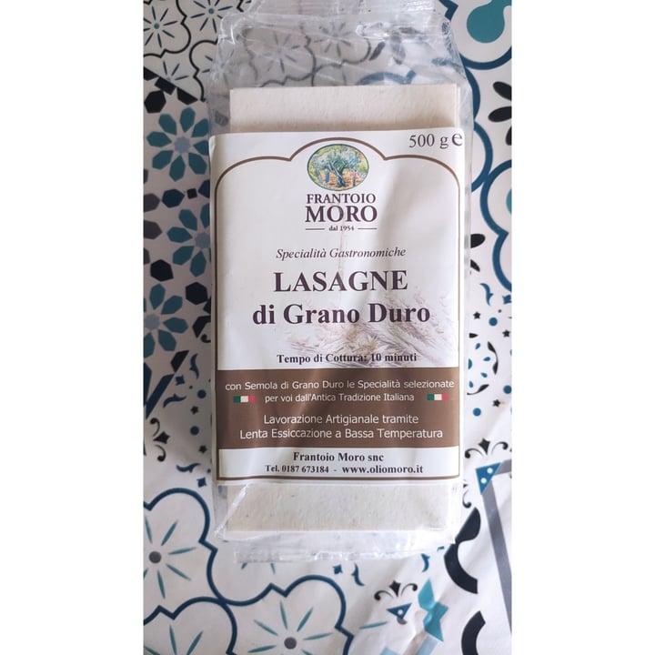 Frantoio Moro Lasagne Review | abillion