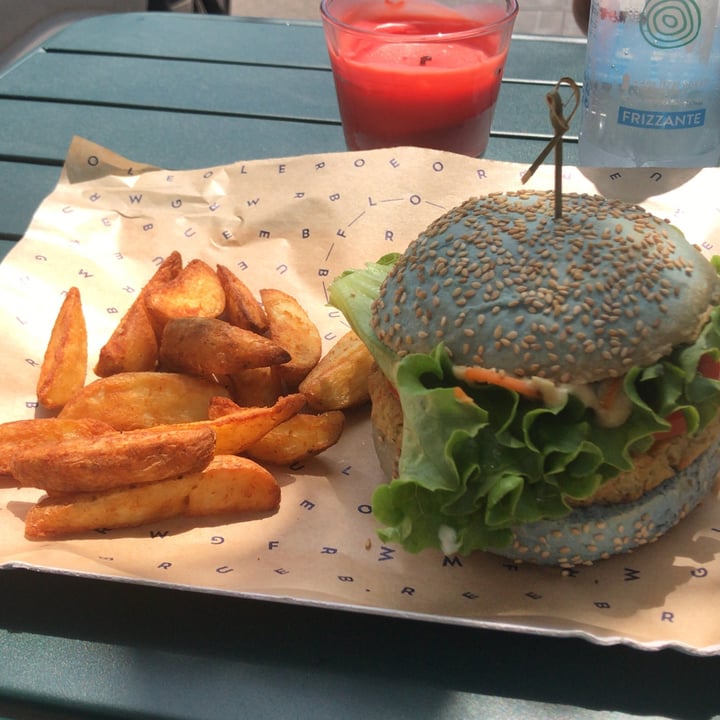 Flower Burger Milano, Italy Ocean Burger Review | abillion