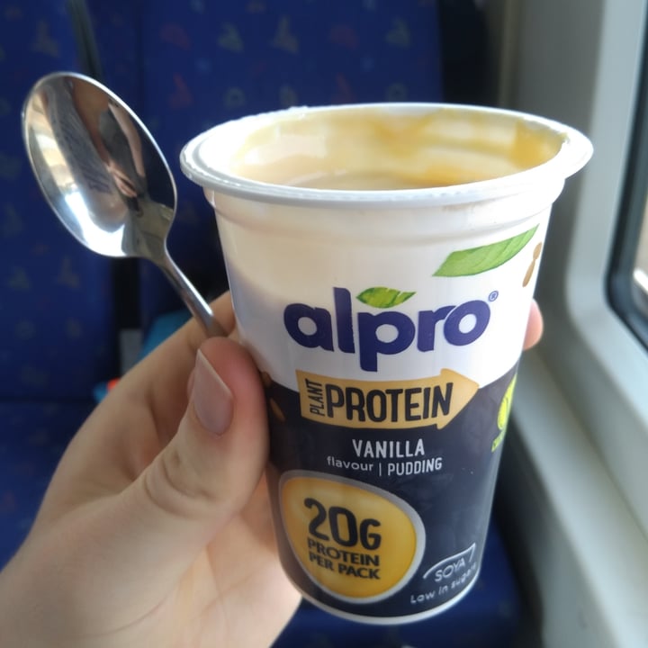 Alpro Protein vanilla pudding Review | abillion