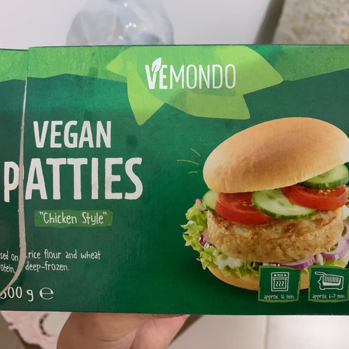 Vemondo Vegan Patties Chicken Style Review | abillion