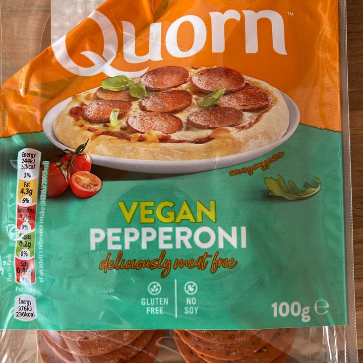 Quorn Vegan pepperoni Review | abillion
